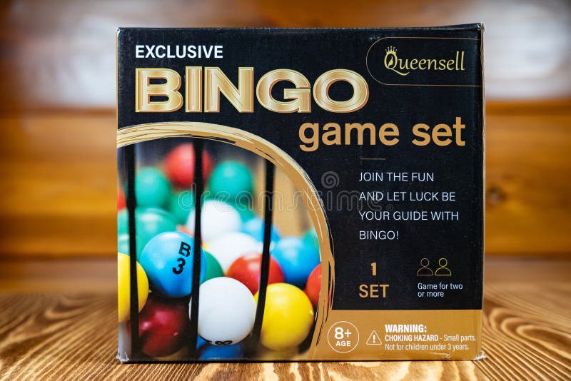 Box of bingo board game. editorial photography. Image of success ...