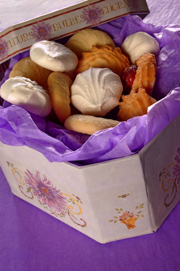 Box of biscuits stock photo. Image of sweets, surprise - 24300602
