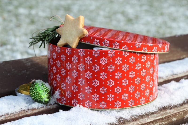 Box with Biscuits on the Bench Stock Photo - Image of nutrition, crate ...