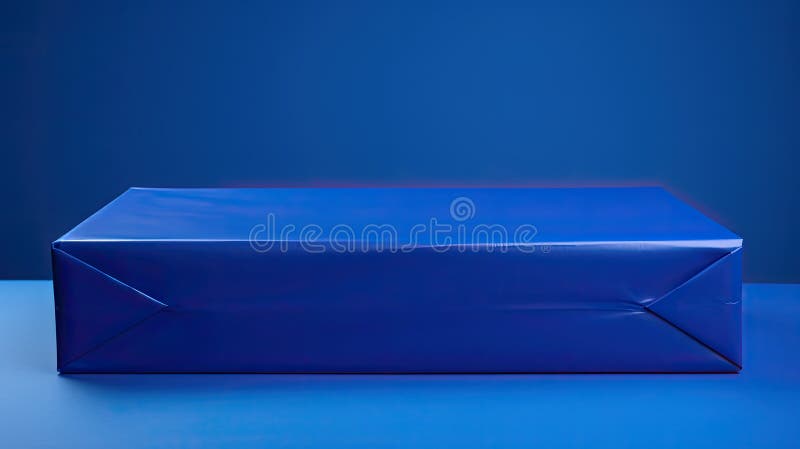Box blue package stock illustration. Illustration of tracking - 307662380