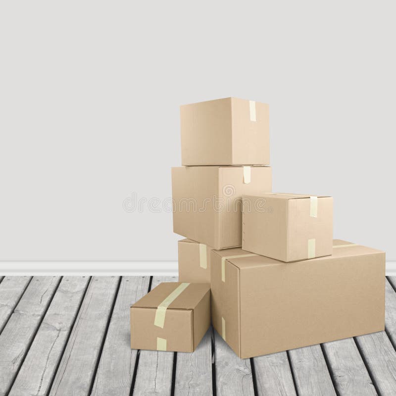 Box stock photo. Image of packing, stack, shipping, equipment - 109562412