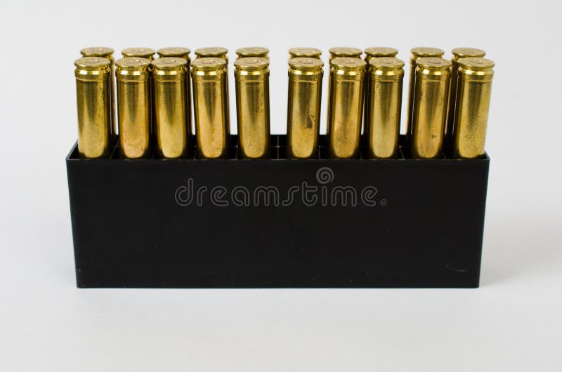 Box of Bullets stock image. Image of hunting, lead, full - 97426829