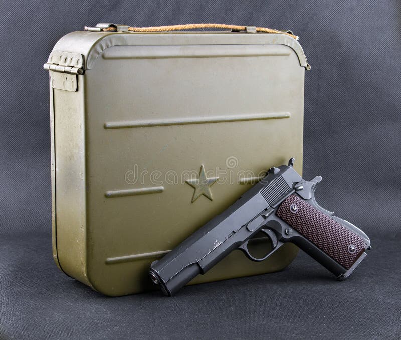 Open Box of Bullets stock photo. Image of ammo, concept - 21929278