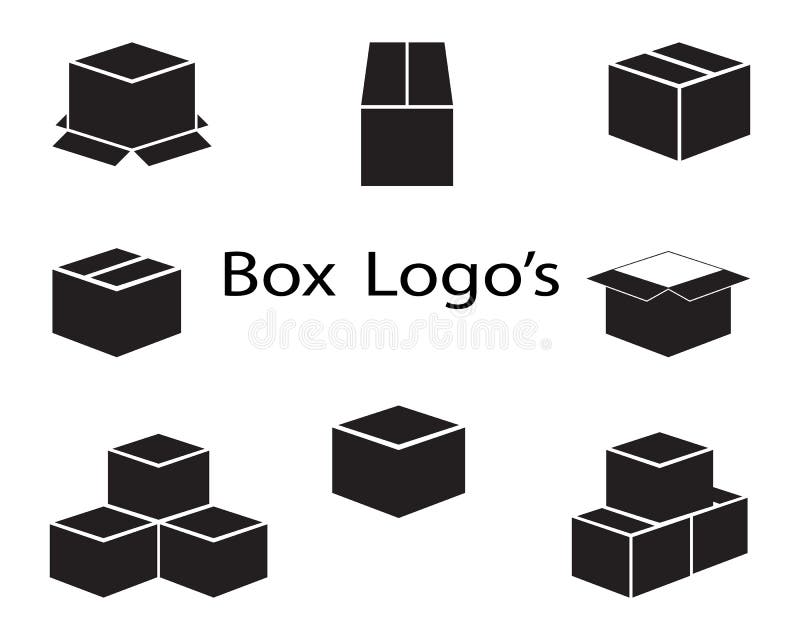 Box Cardboard, Box Package, Box Packaging, Box Icon Stock Vector ...
