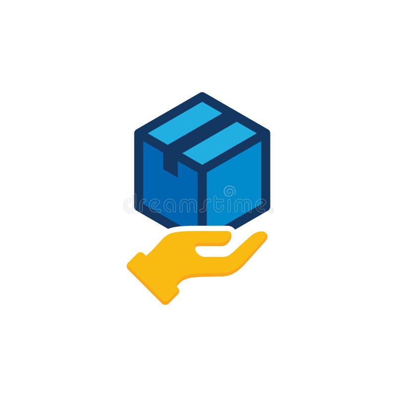 Box Care Logo Icon Design stock vector. Illustration of graphic - 124842492