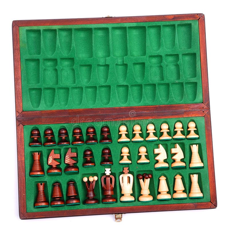 Box with a chess stock image. Image of game, close, macro - 12872335
