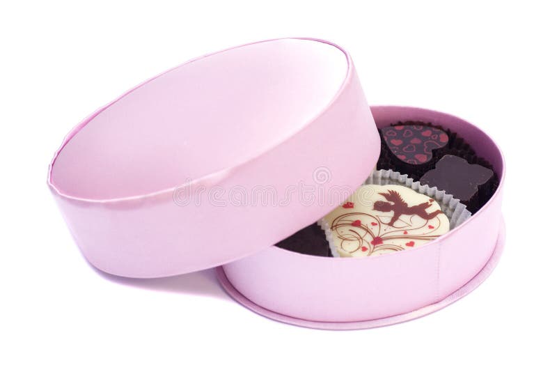 Box of Chocolate Candy stock photo. Image of christmas - 59259110