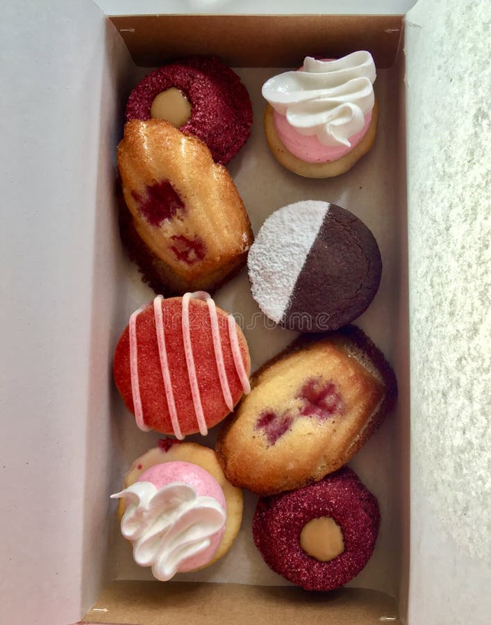 Small, Colorful European Cookies and Pastries Stock Image - Image of ...