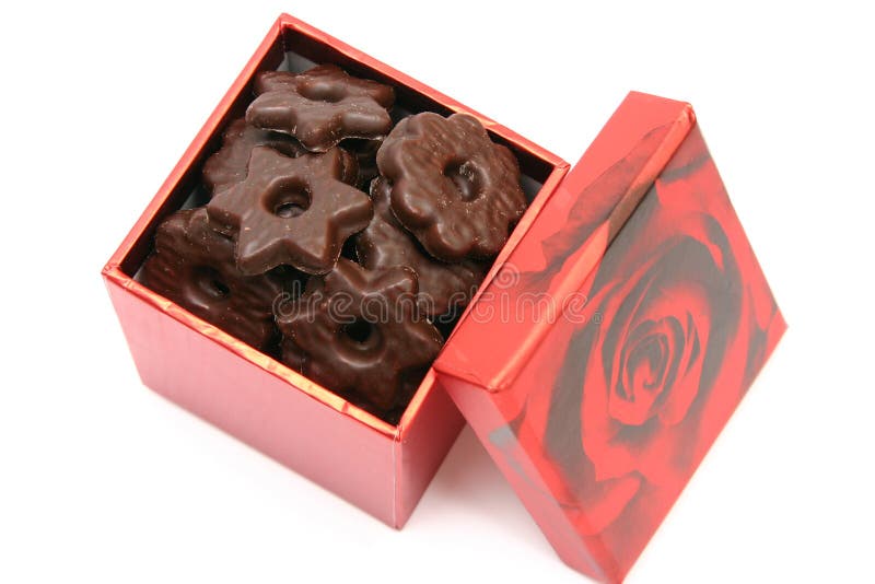 Box of chocolates stock photo. Image of romance, roses - 1991518