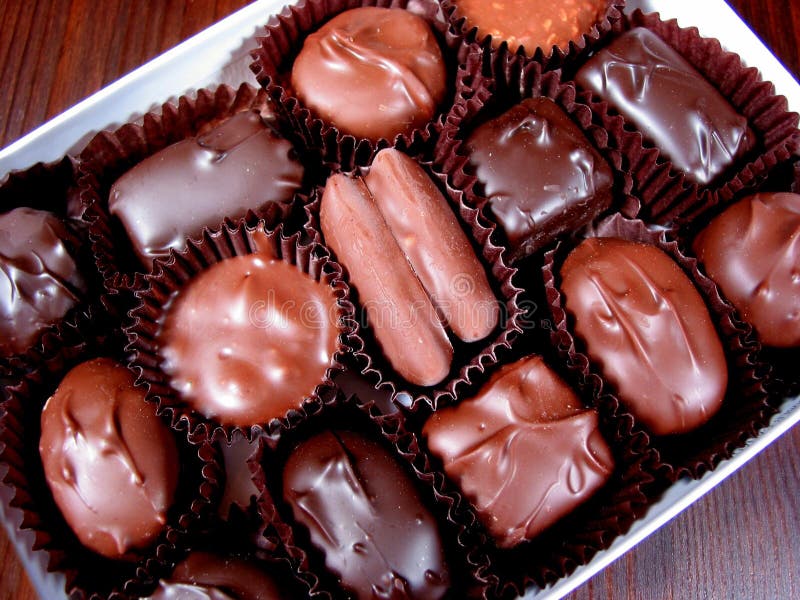 Box of chocolates 1 stock photo. Image of truffle, confectionary - 421800