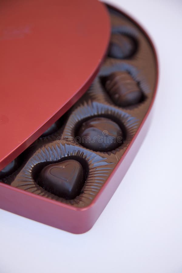 Box of chocolates stock photo. Image of sweet, peeking - 7971748