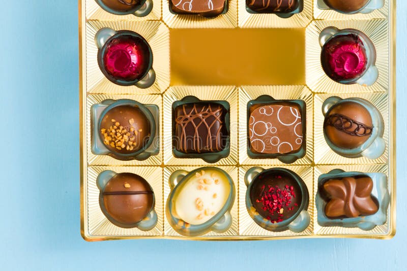 Box of chocolates stock image. Image of sugary, food - 34029523