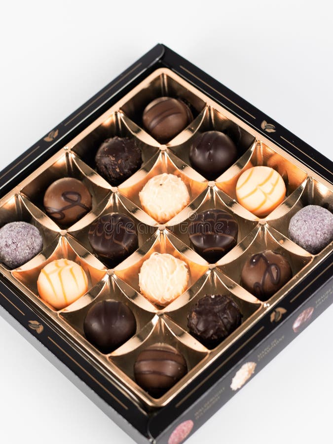 Box of chocolates stock image. Image of milk, candy - 139736135