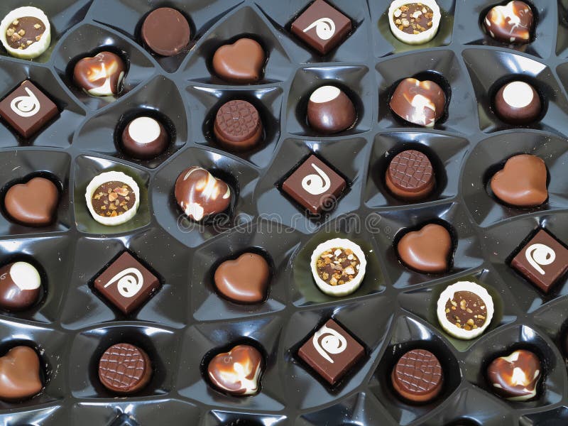 Chocolates selection stock photo. Image of confectionery - 22723784