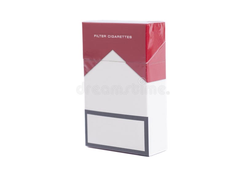 Box of cigarettes stock photo. Image of pack, closeup - 60071398