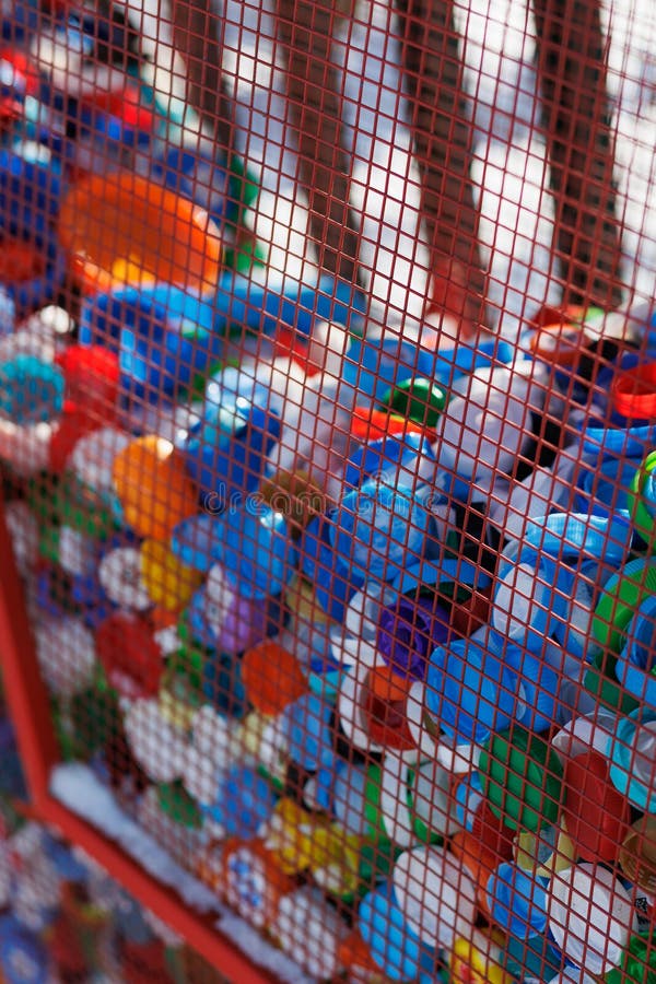 Box for Collective Collection of Plastic Caps, for Repeated Recycling ...