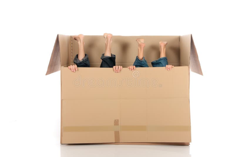 Box couple feet hands stock photo. Image of white, conceptual - 12607888