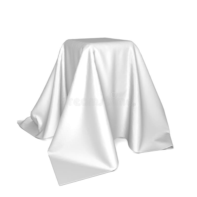 Box covered with cloth stock illustration. Illustration of cloth - 35427187