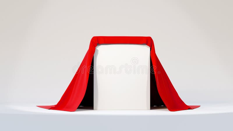 Box Covered Red Cloth Stock Illustrations – 260 Box Covered Red Cloth ...