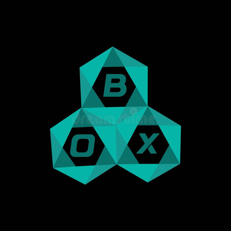 BOX Creative Minimalist Letter Logo. BOX Unique Vector Initials ...