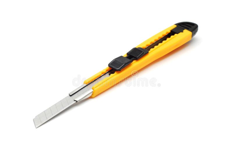 Red box cutter stock image. Image of white, cutting, razor - 8526597