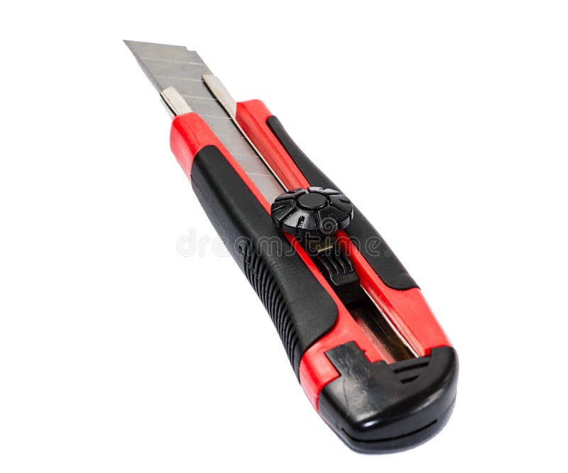 Box cutter stock image. Image of plastic, interchangeable - 46950135