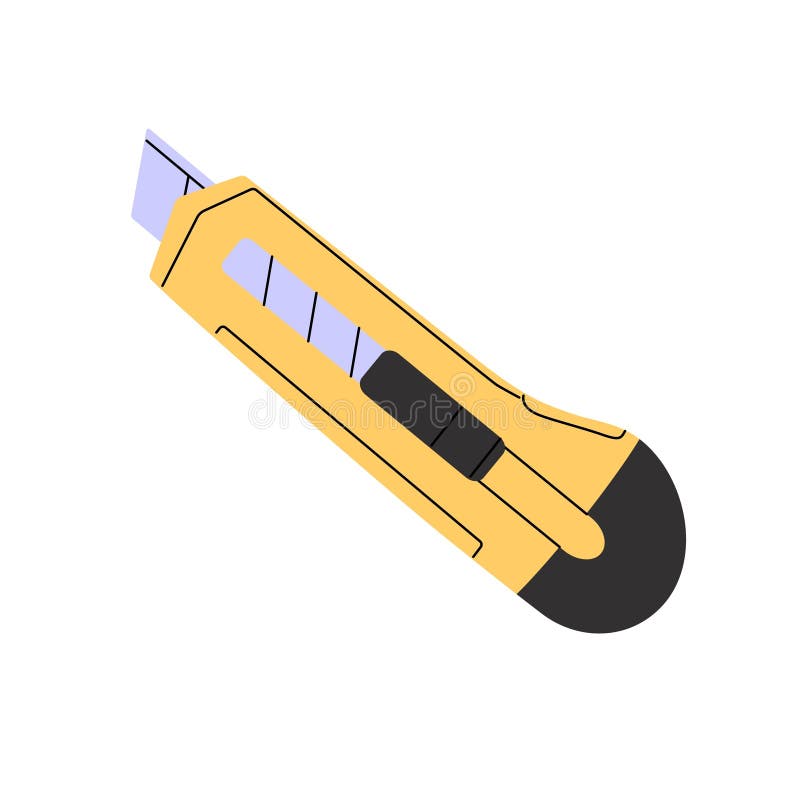 Box Cutter Knife Stock Illustrations – 2,498 Box Cutter Knife Stock ...