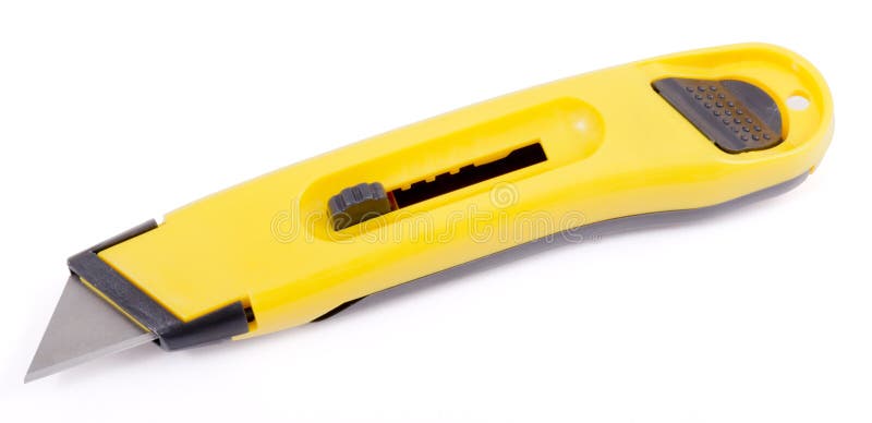 Box cutter work knife stock image. Image of stainless - 25876817