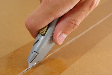 Box cutters stock photo. Image of packaging, cutters, package - 6159860