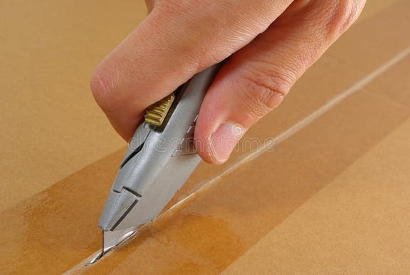 Box cutters stock photo. Image of packaging, cutters, package - 6159860