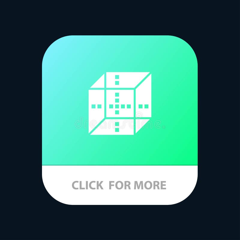 Box, Delivery, Computing, Shipping Mobile App Icon Design Stock Vector ...