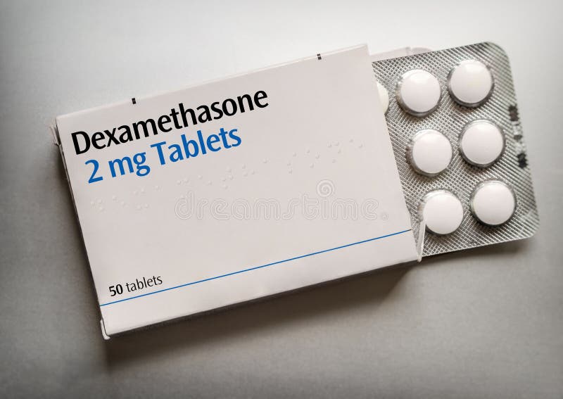 Box of Dexamethasone Tablets Editorial Photography - Image of ...