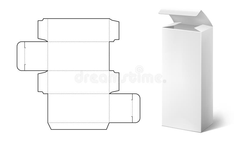Box Die Cut Medicine Stock Illustrations – 265 Box Die Cut Medicine ...