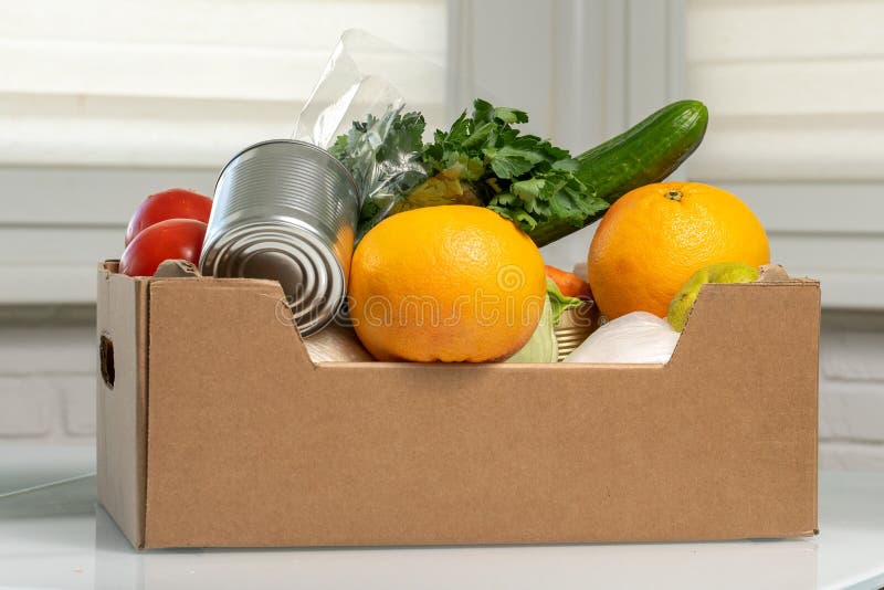 Box with Donations on the Table Stock Photo - Image of preparation ...