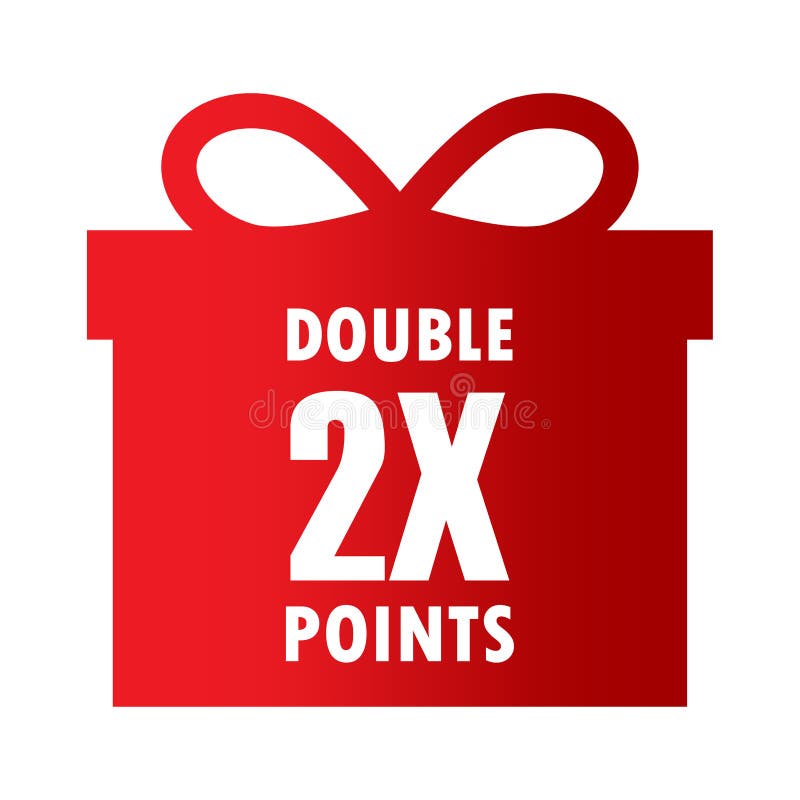 Box Double Points. Card for Marketing Design. Vector Illustration Stock ...