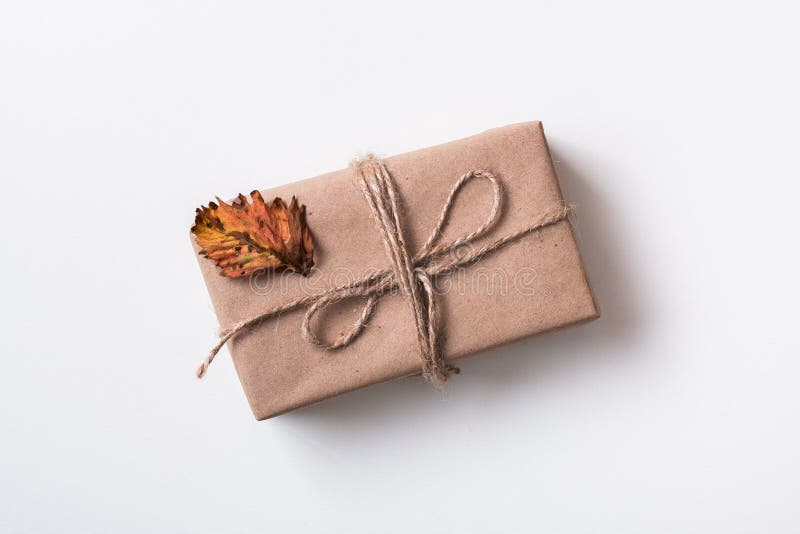 Box with Dried Autumn Leaves Stock Photo - Image of bright, beautiful ...