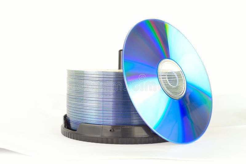 DVD disc stack stock image. Image of circle, color, object - 29268959