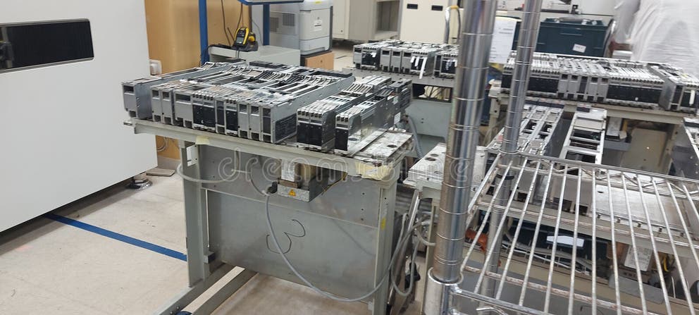 A Table for Siemens Assembly Mashine with Electronic Components, Ready ...