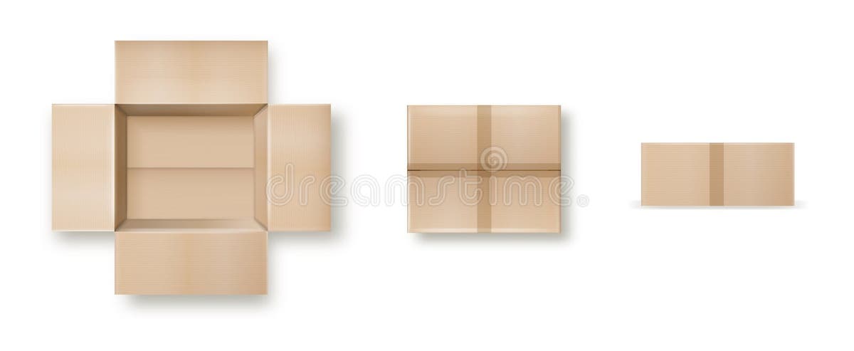 Open Box Template Top View Stock Illustrations – 2,206 Open Box ...