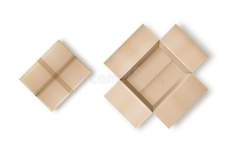 Box Cardboard Side Stock Illustrations – 8,165 Box Cardboard Side Stock ...