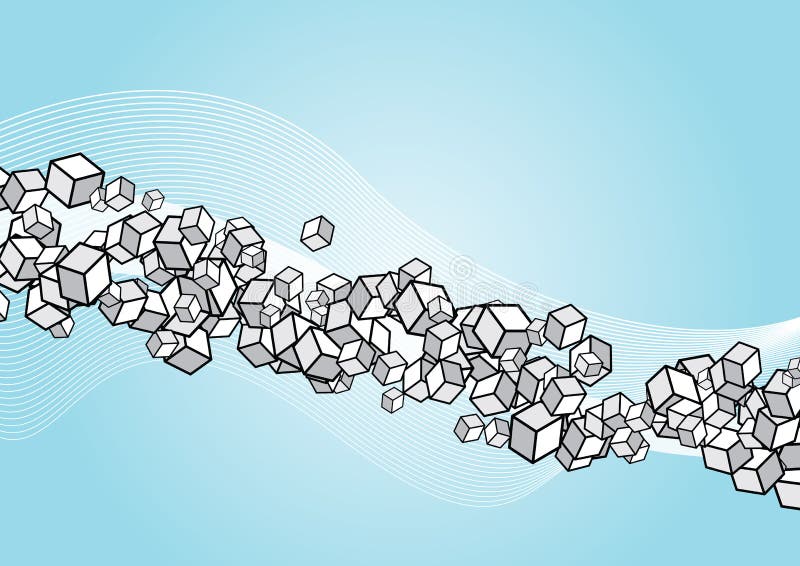 Box flow stock vector. Illustration of vector, abstract - 7494971