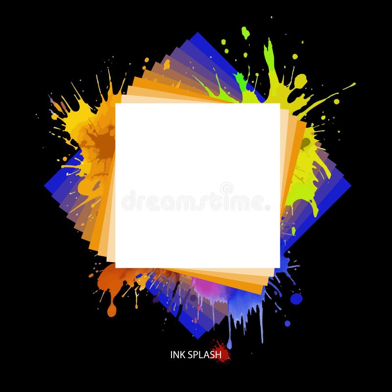 Splash Frame Orange Stock Illustrations – 17,623 Splash Frame Orange ...