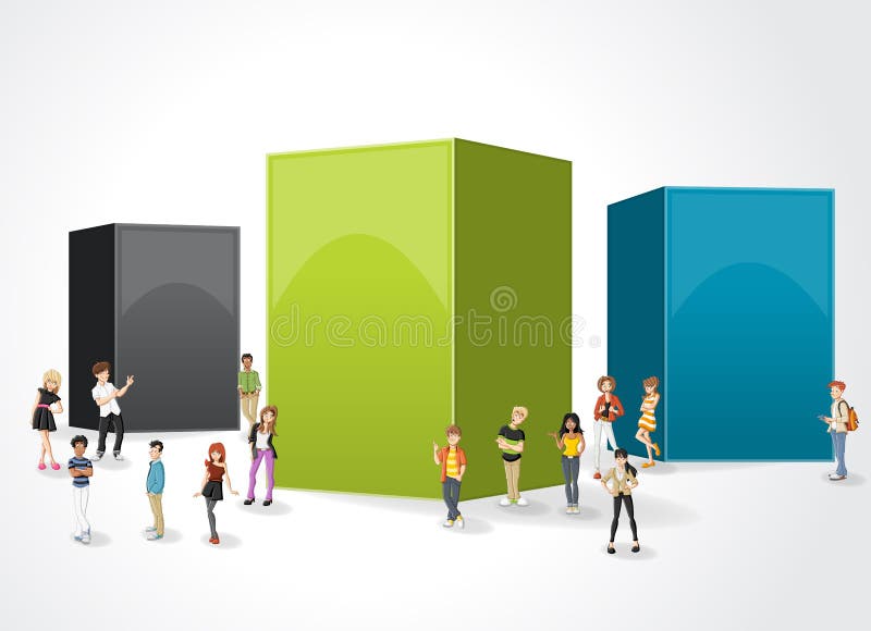 Text Box Frame Background Cartoon Young Stock Illustrations – 135 Text ...