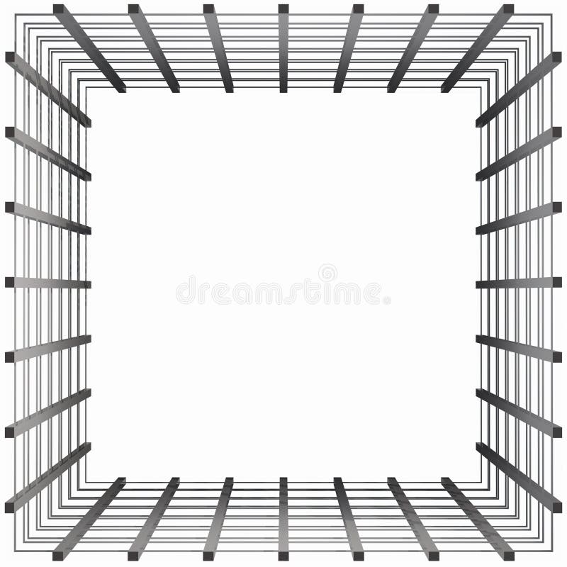 Box Frame Grill stock illustration. Illustration of design - 1052763