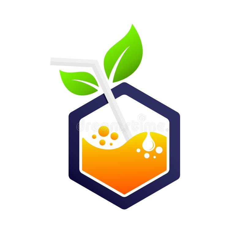 Box Fresh Juice Logo Vector Icon Stock Vector - Illustration of cream ...