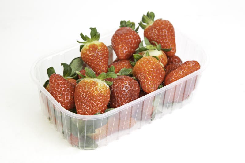 Box of fresh strawberries stock photo. Image of food - 29020862