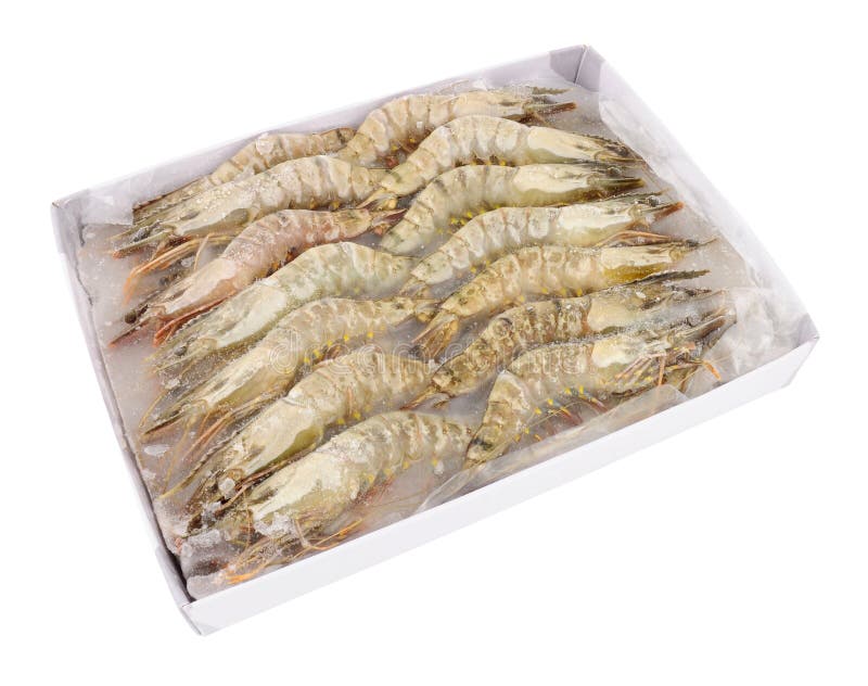 Frozen Shrimps Box Freezer Stock Photos - Free & Royalty-Free Stock ...