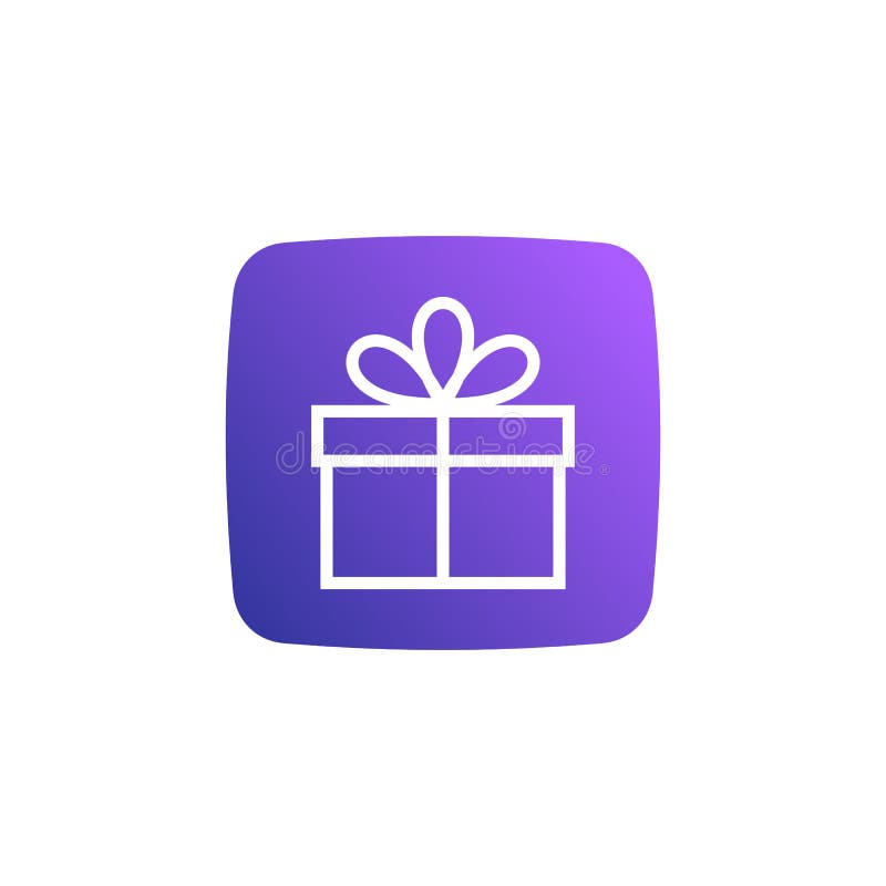 Box Gift Online App Tech Logo Design Stock Vector - Illustration of ...