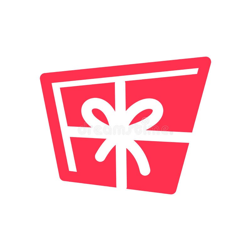 Box gift / present logo stock vector. Illustration of clean - 168758550