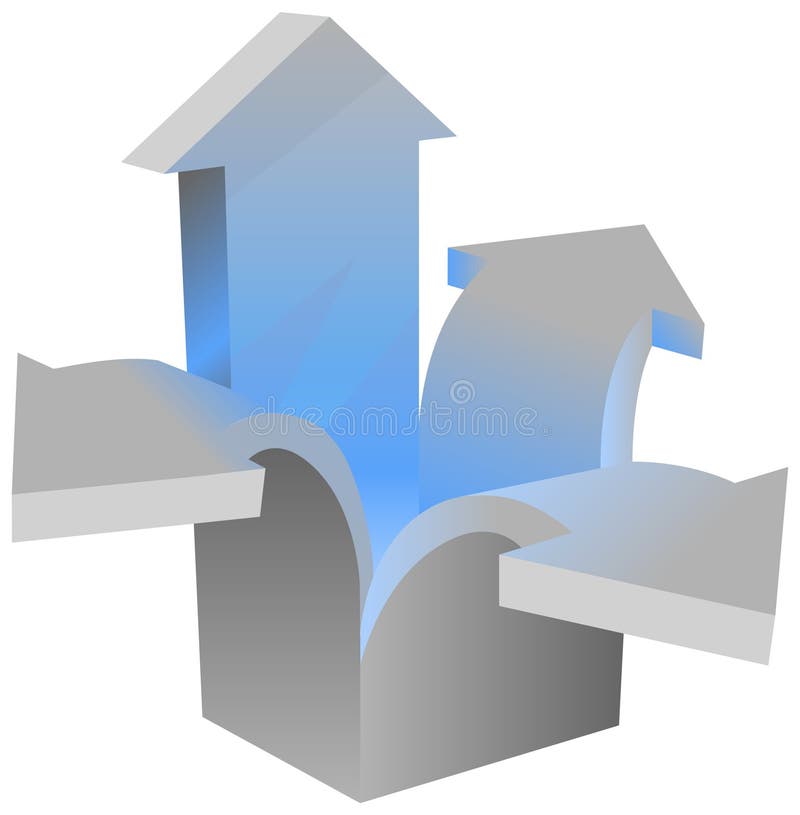 Box of Hope stock vector. Illustration of hope, arrow - 90826802